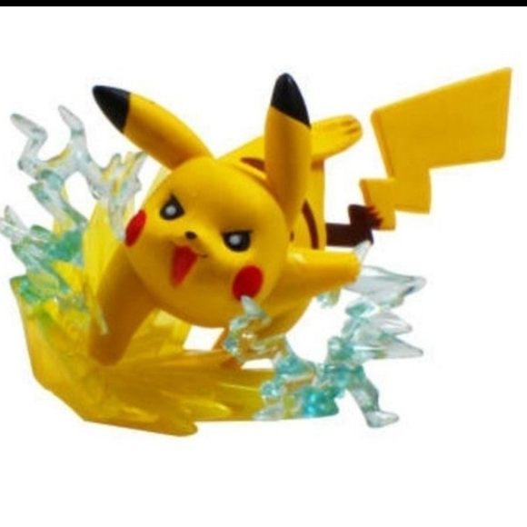 Pokemon | Toys | Pokemon Pikachu Thunder Shock Figure | Poshmark